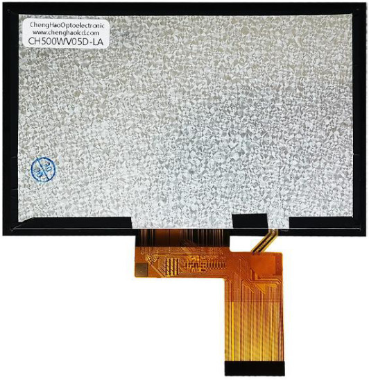 40Pins Customized Lcd Display Module 5 Inch 800x480 Color Tft Screen